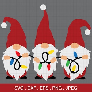 Christmas Gnomes SVG Gnome Svg Merry Christmas Svg Gnome | Etsy