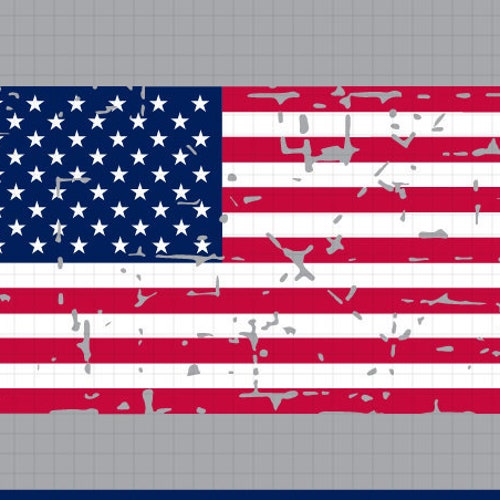 Distressed American Flag SVG USA Flag Svg 4th July Svg - Etsy