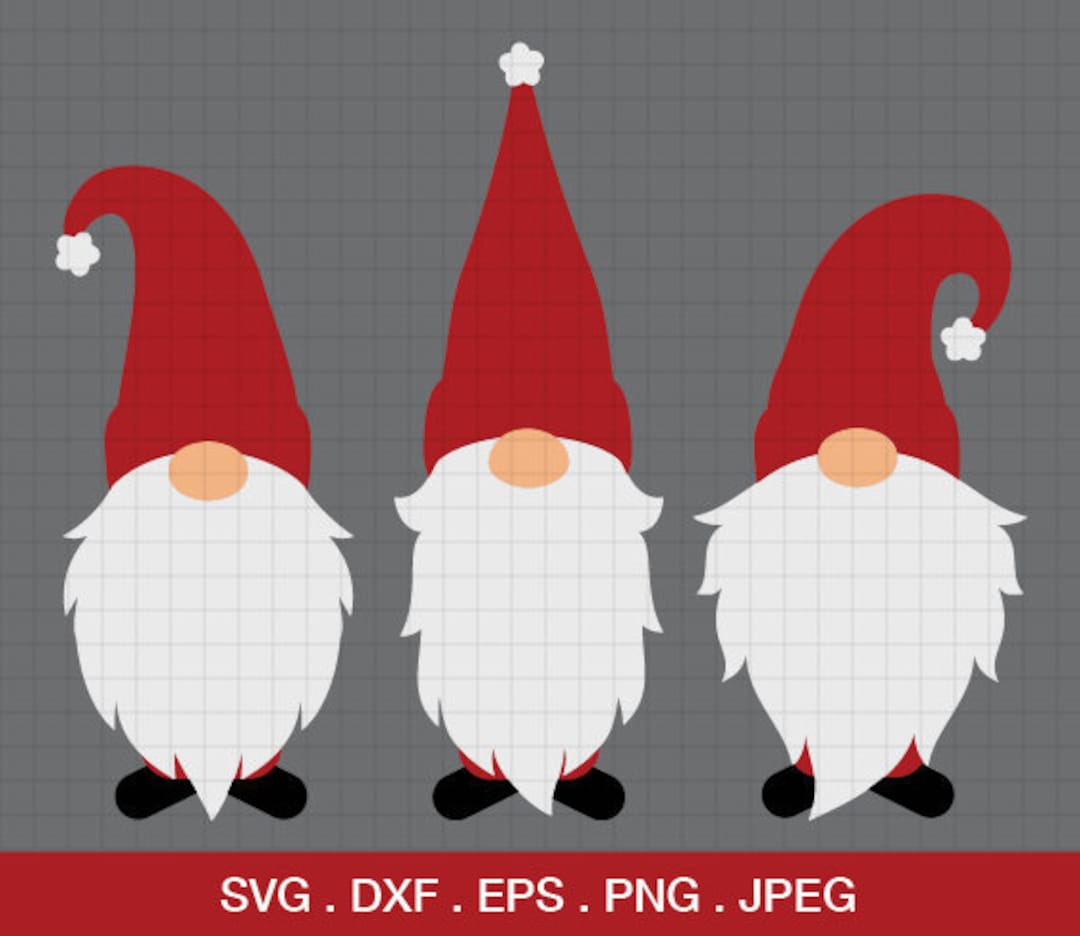 Christmas Gnomes SVG, Gnome Svg, Merry Christmas Svg, Gnome for ...