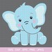 Elephant SVG, Elephant Boy Svg, Baby Elephant SVG, Elephant, Cute Baby ...
