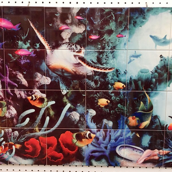 Turtle Shower Tile - Etsy