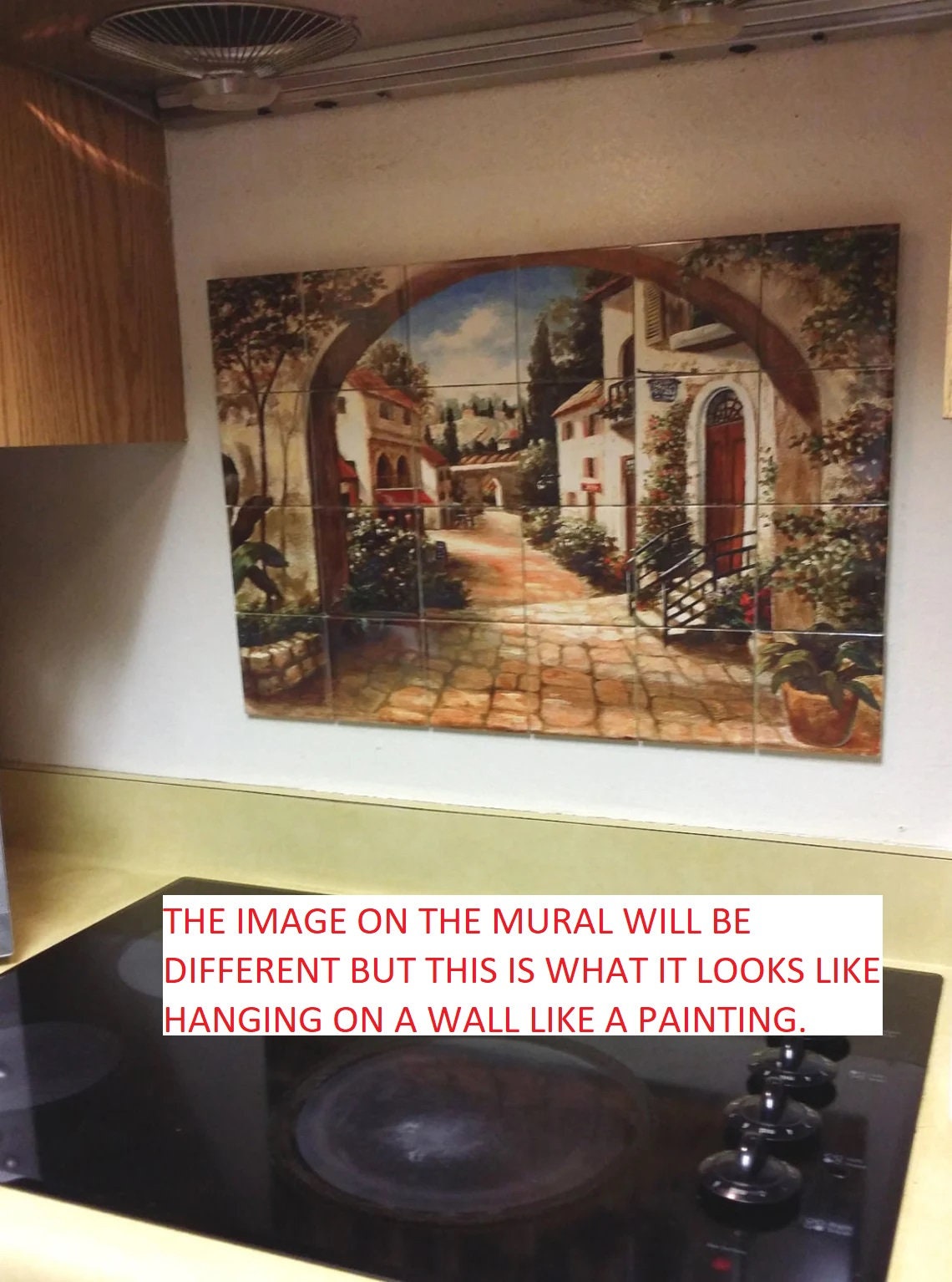 Hangable Tile Mural / Parrots Tropical Tile Mural for Bathroom, Shower ...