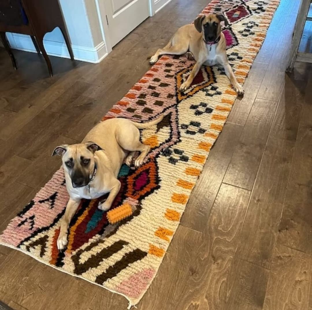 Gorgeous Moroccan Runner Rug ,berber Colorful Runner Rug ,cozy Chic ...