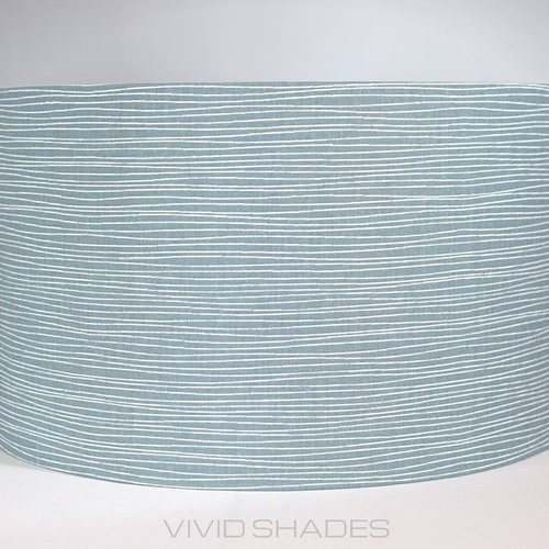 Lampshade Scandi Fabric up to 45cm Sizes Handmade by Vivid - Etsy