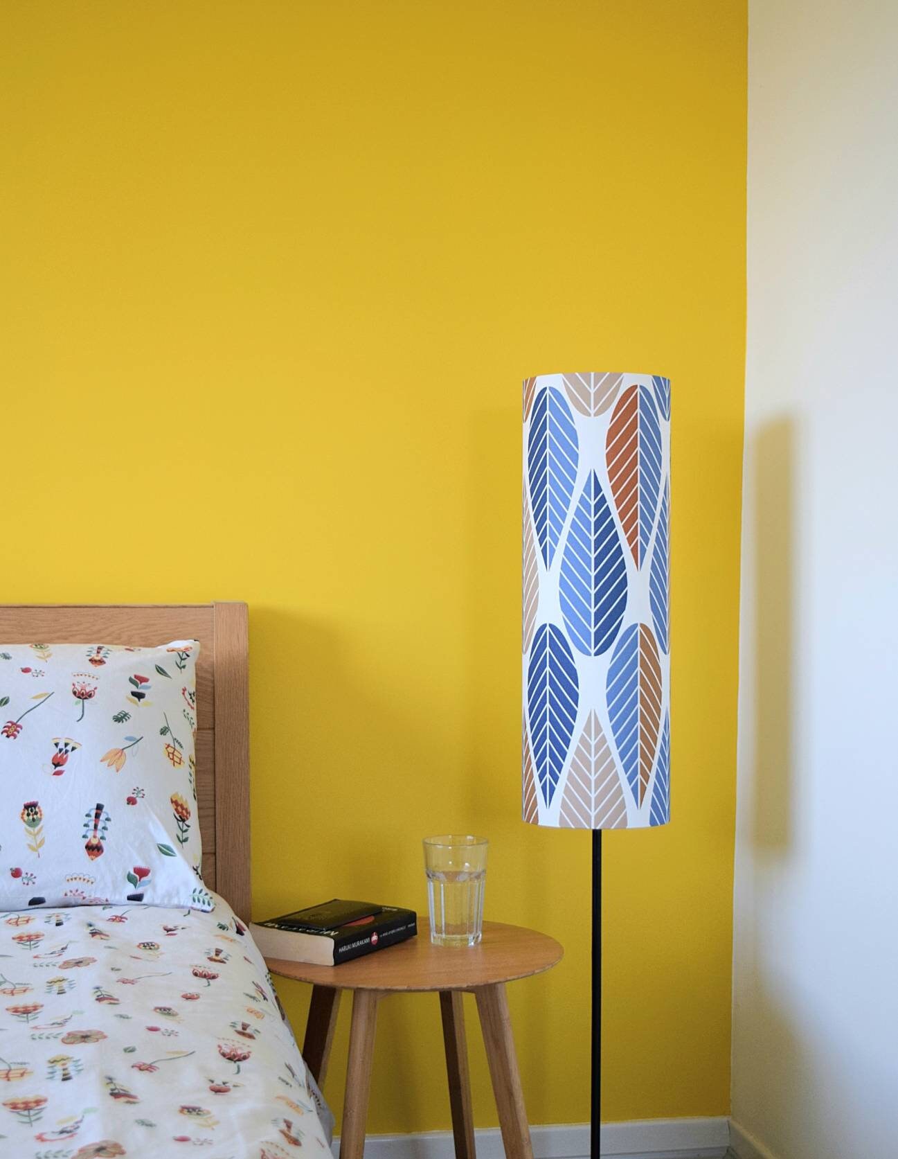 Scandi Leaf Light / Lampshade Handmade by Vivid Shades Modern - Etsy UK
