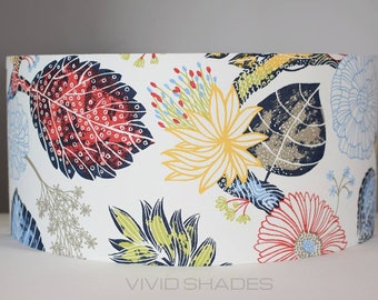 Scandinavian Fabric Lampshade 40cm or 45cm Handmade by Vivid - Etsy