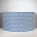 Blue Lampshade Scandinavian Fabric, Handmade by Vivid Shades, Funky ...