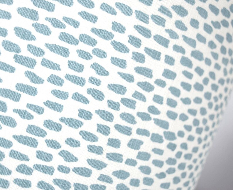 Light Blue Dash Pattern Lampshade, Gold Silver or White Lining, Ceiling ...