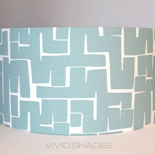 Scandi Leaf Light / Lampshade Handmade by Vivid Shades Modern - Etsy UK