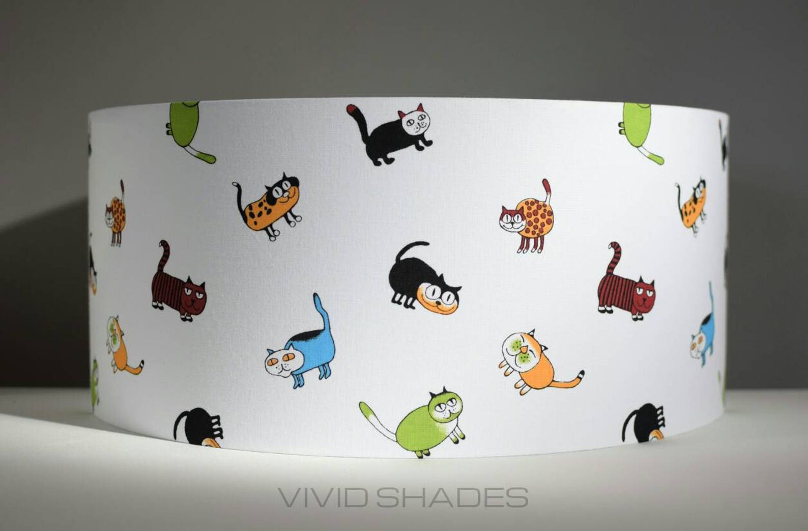 Cat Lampshade Handmade by Vivid Shades True Scandinavian - Etsy UK
