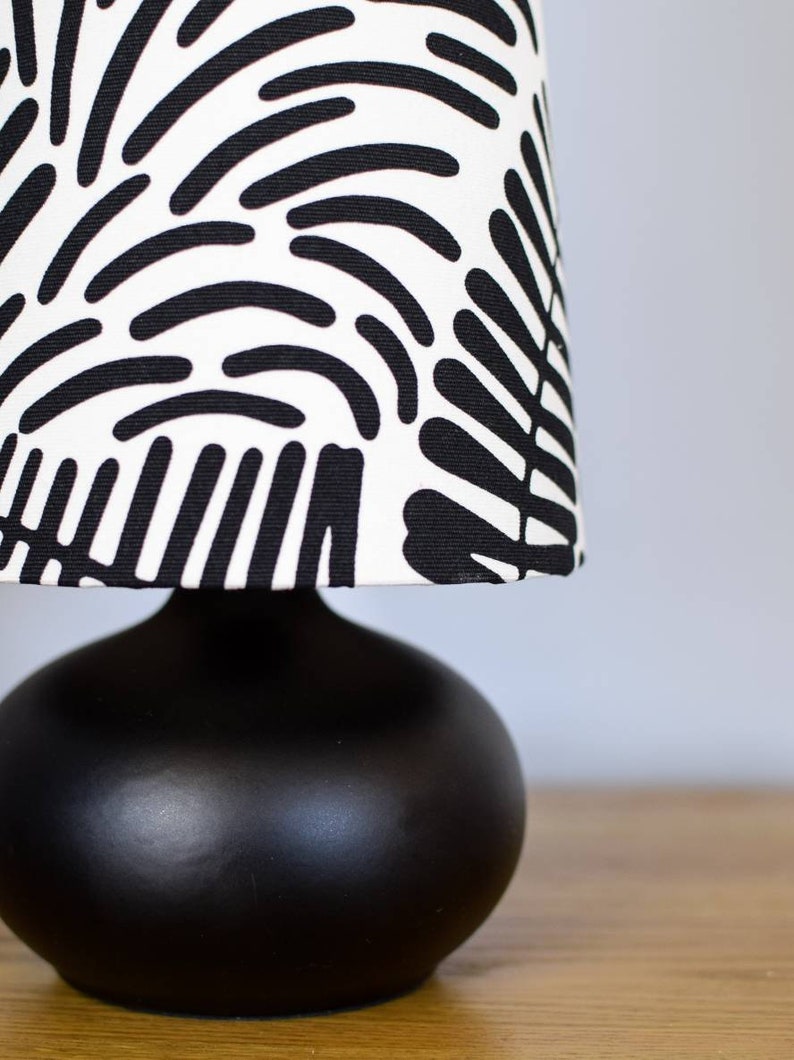 Conical / Cone Lampshade With Table Lamp Base Option | Etsy