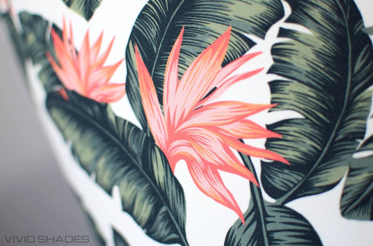 Floral lampshade 30cm to 50cm light / lamp shade handmade by | Etsy