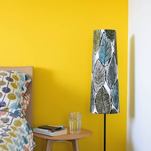 Conical / Cone Lampshade With Table Lamp Base Option, Monochrome ...