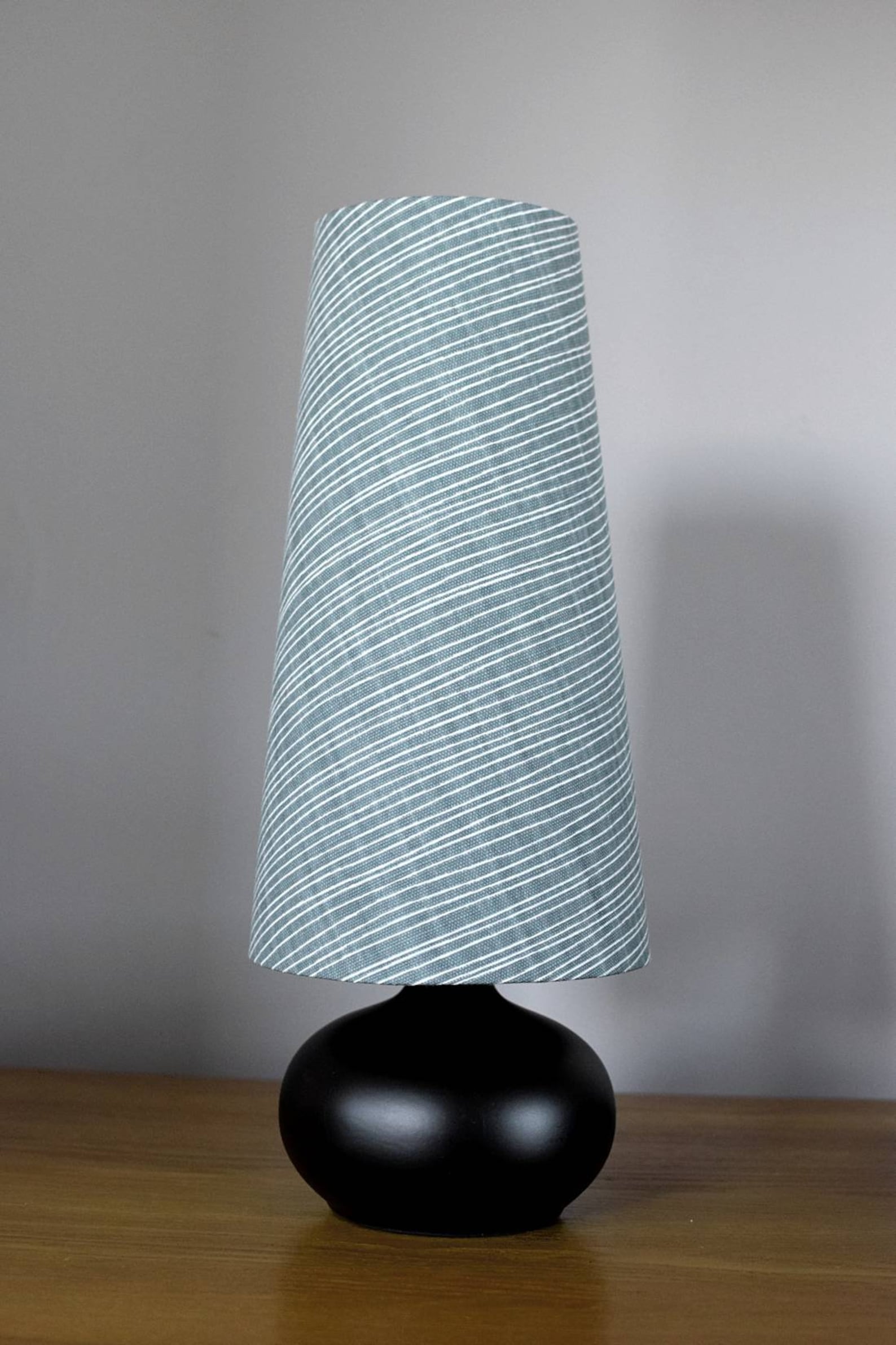 Conical / Cone Lampshade With Table Lamp Base Option | Etsy