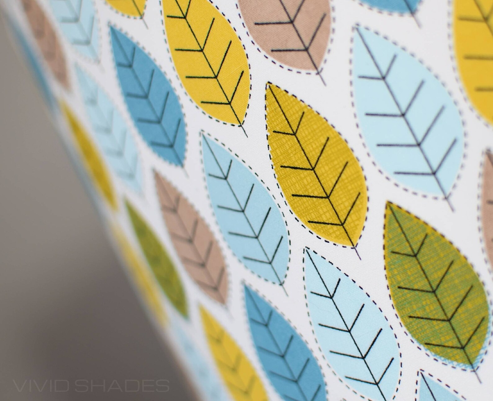 Scandi Leaf Light / Lampshade Handmade by Vivid Shades Modern - Etsy UK