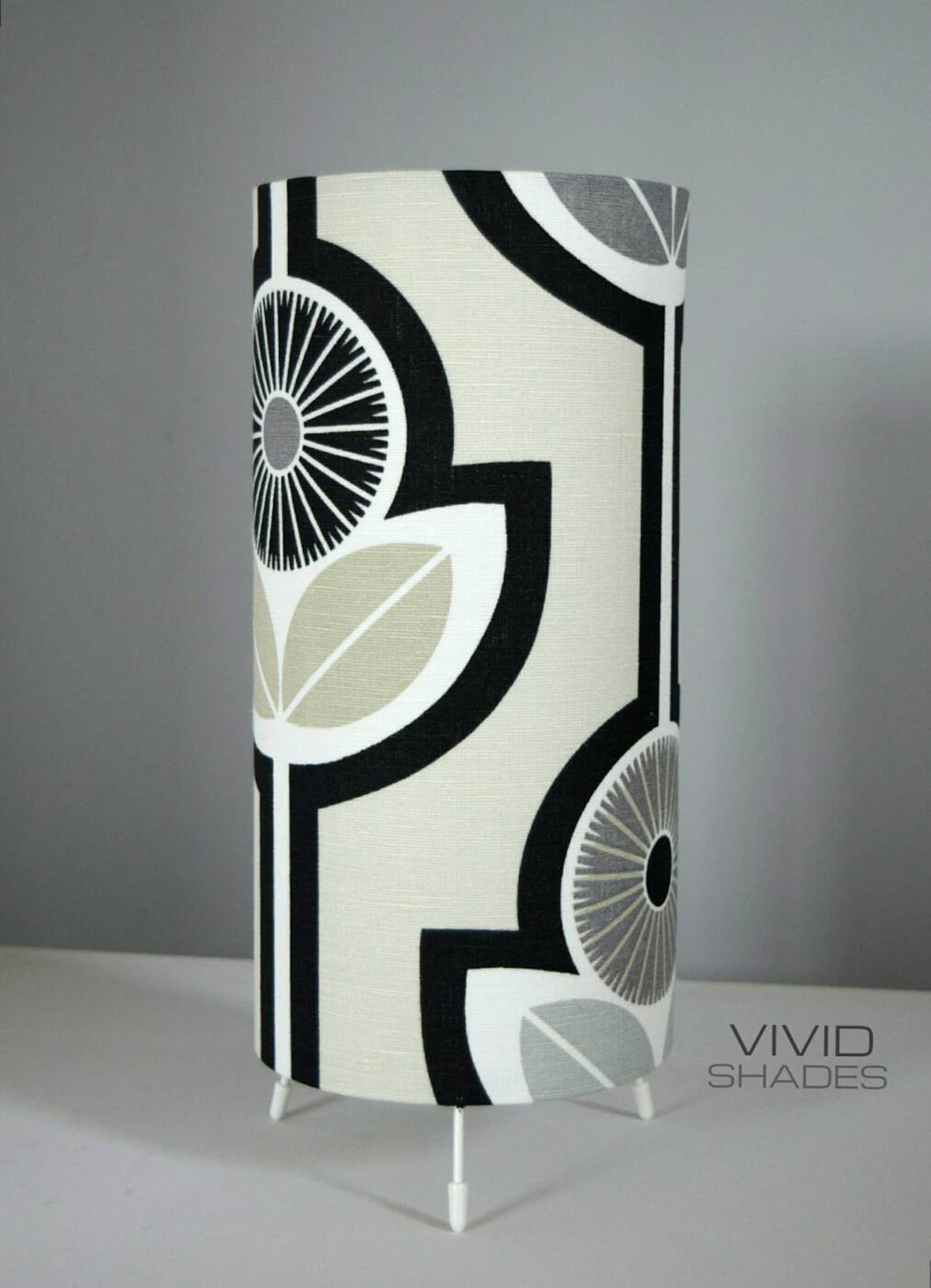 Scandinavian Table / Bedside Lamp Shade Handmade by Vivid Shades, Funky ...