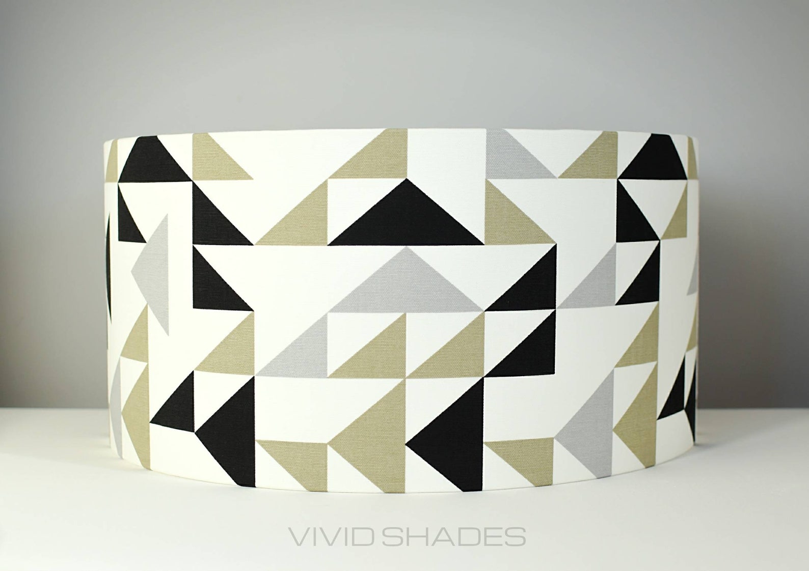 Geometric Funky Fabric 30 or 40cm Handmade Vivid Shades - Etsy