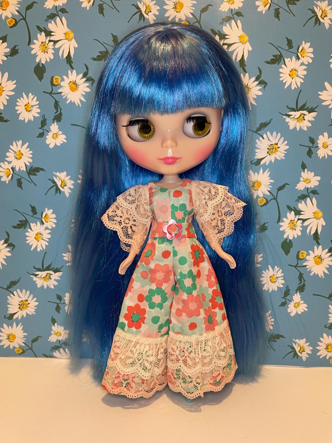 Groovy Jumpsuit for Neo Blythe 70s Retro - Etsy