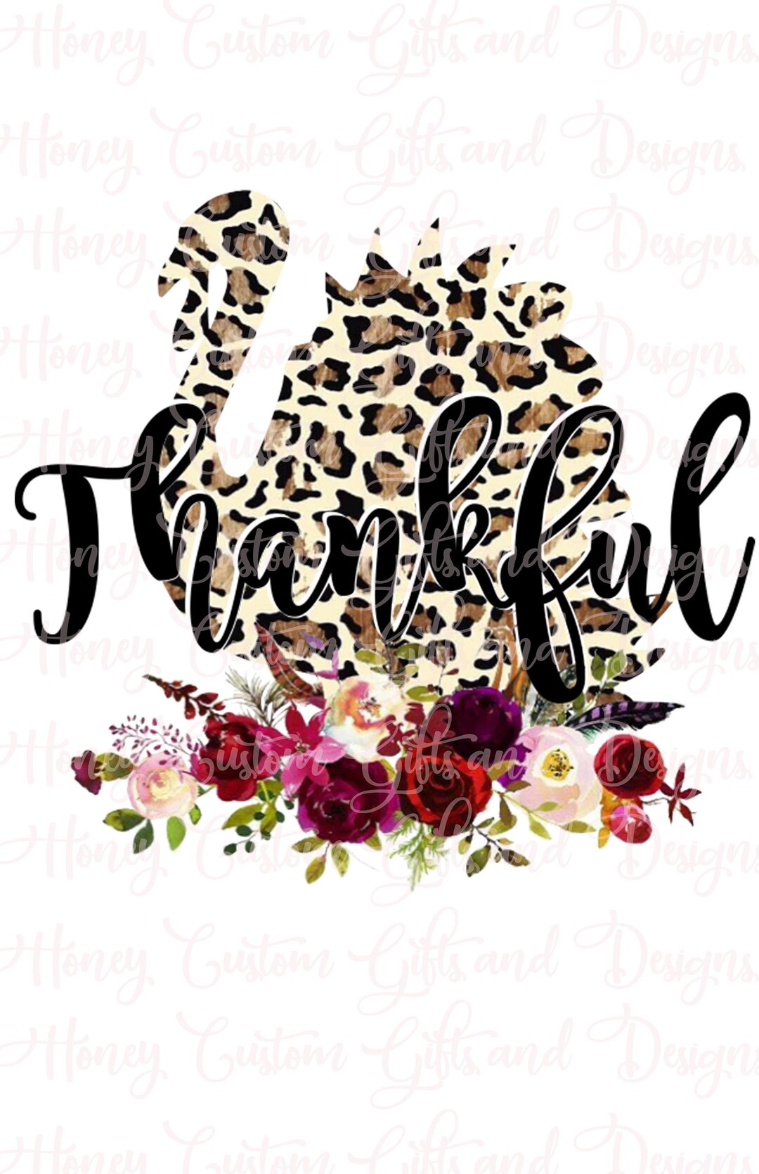 Cheetah Thanksgiving Turkey PNG File Please Read Description - Etsy
