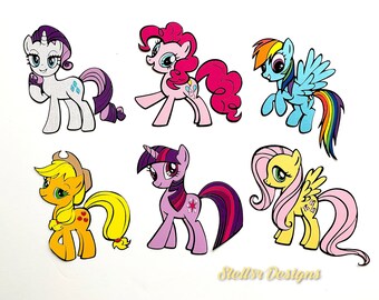 Little pony cutouts | Etsy