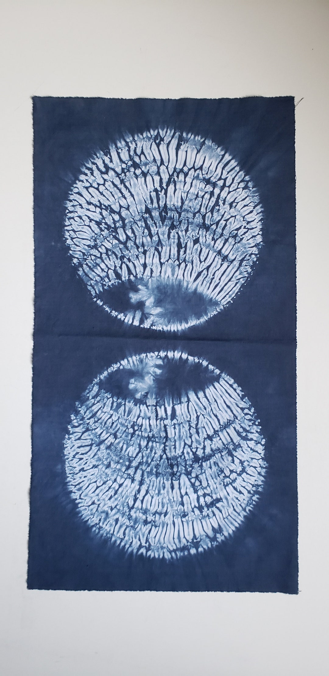 Handmade Shibori Indigo Blue Wall Art Hanging Tapestry medusa on ...