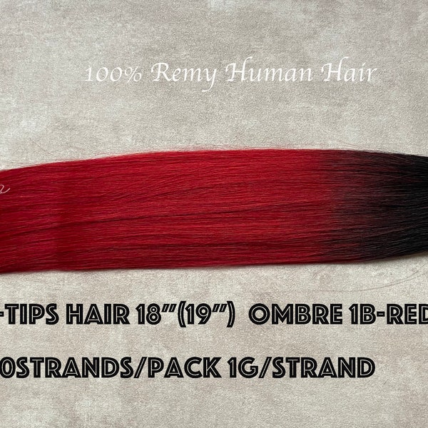 Red Hair Extensions - Etsy