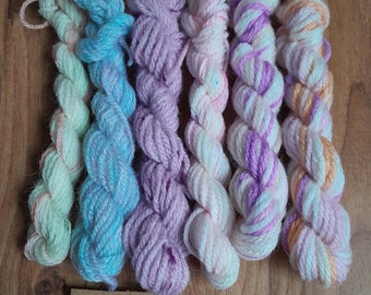 Bundle Scrap off Cuts of Yarn/wool. 50 X 1m Lengths. for Knitting ...