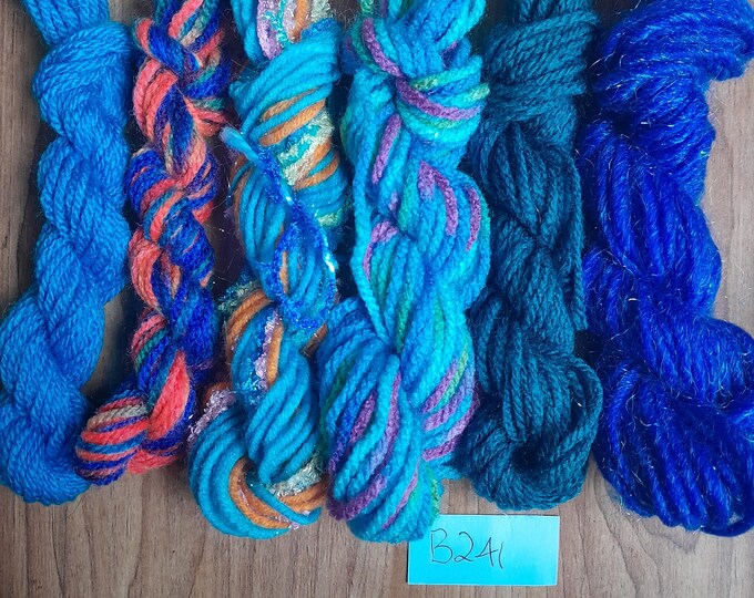 Bundle Scrap off Cuts of Yarn/wool. 50 X 1m Lengths. for Knitting ...