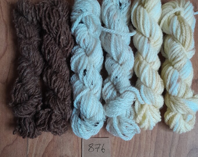 Bundle Scrap off Cuts of Yarn/wool. 50 X 1m Lengths. for Knitting ...