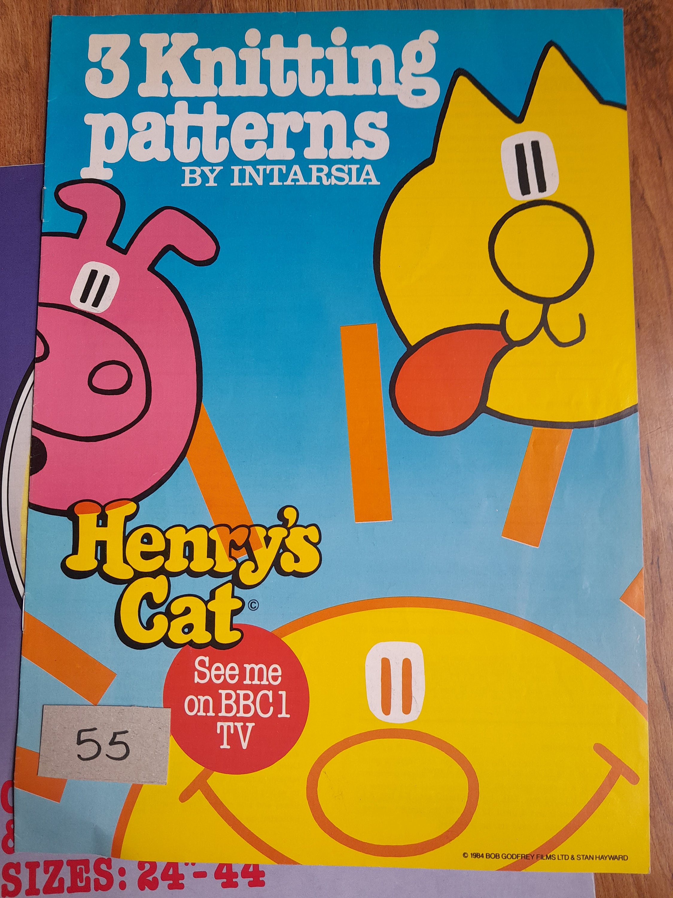 Retro Vintage Intarsia Cartoon Character Knitting Jumper Picture ...