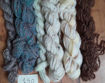 Bundle Scrap off Cuts of Yarn/wool. 50 X 1m Lengths. for Knitting ...