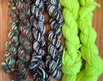 Bundle Scrap off Cuts of Yarn/wool. 50 X 1m Lengths. for Knitting ...