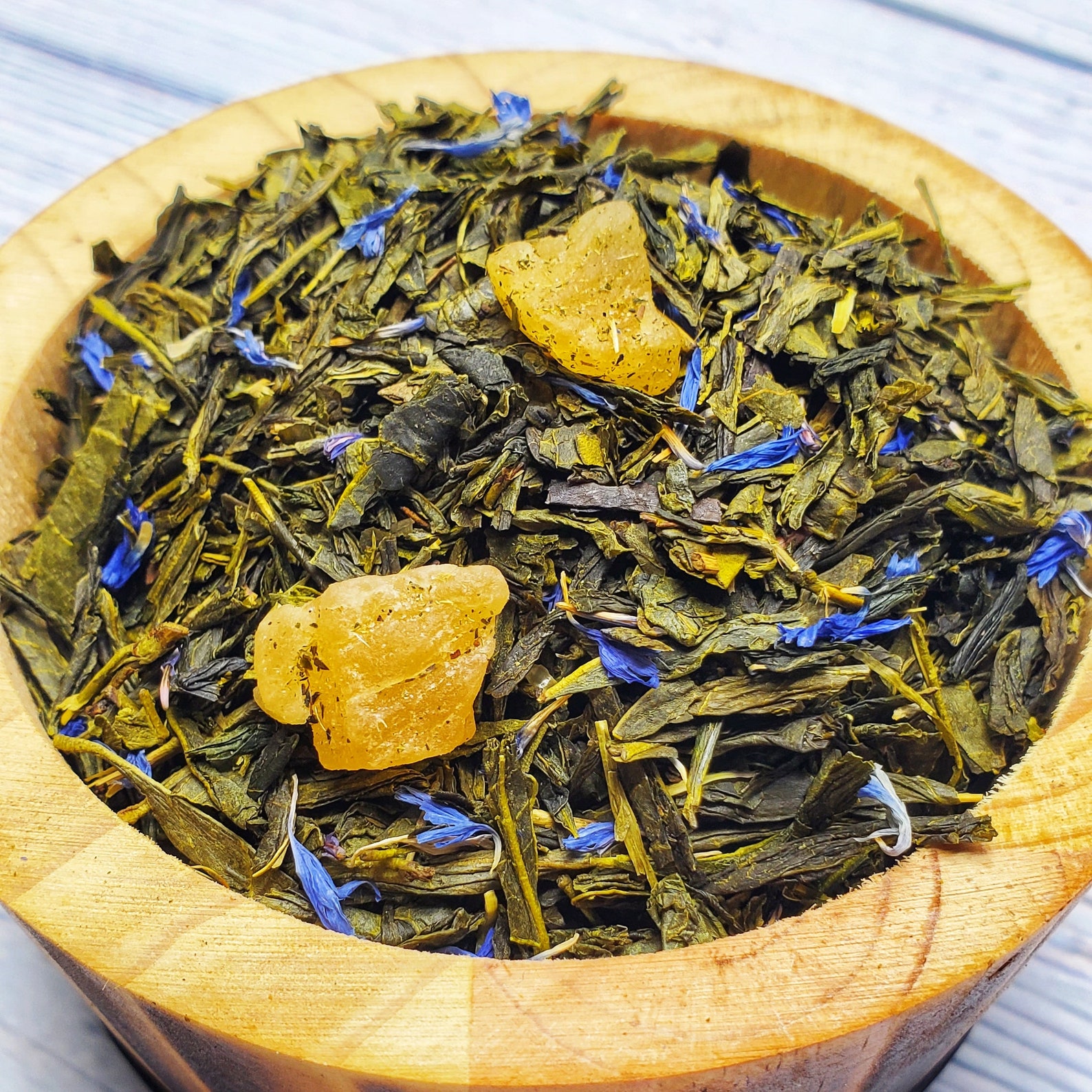 Pineapple Papaya Green Tea Loose Leaf Tea, Organic Tea, Fruity Tea ...