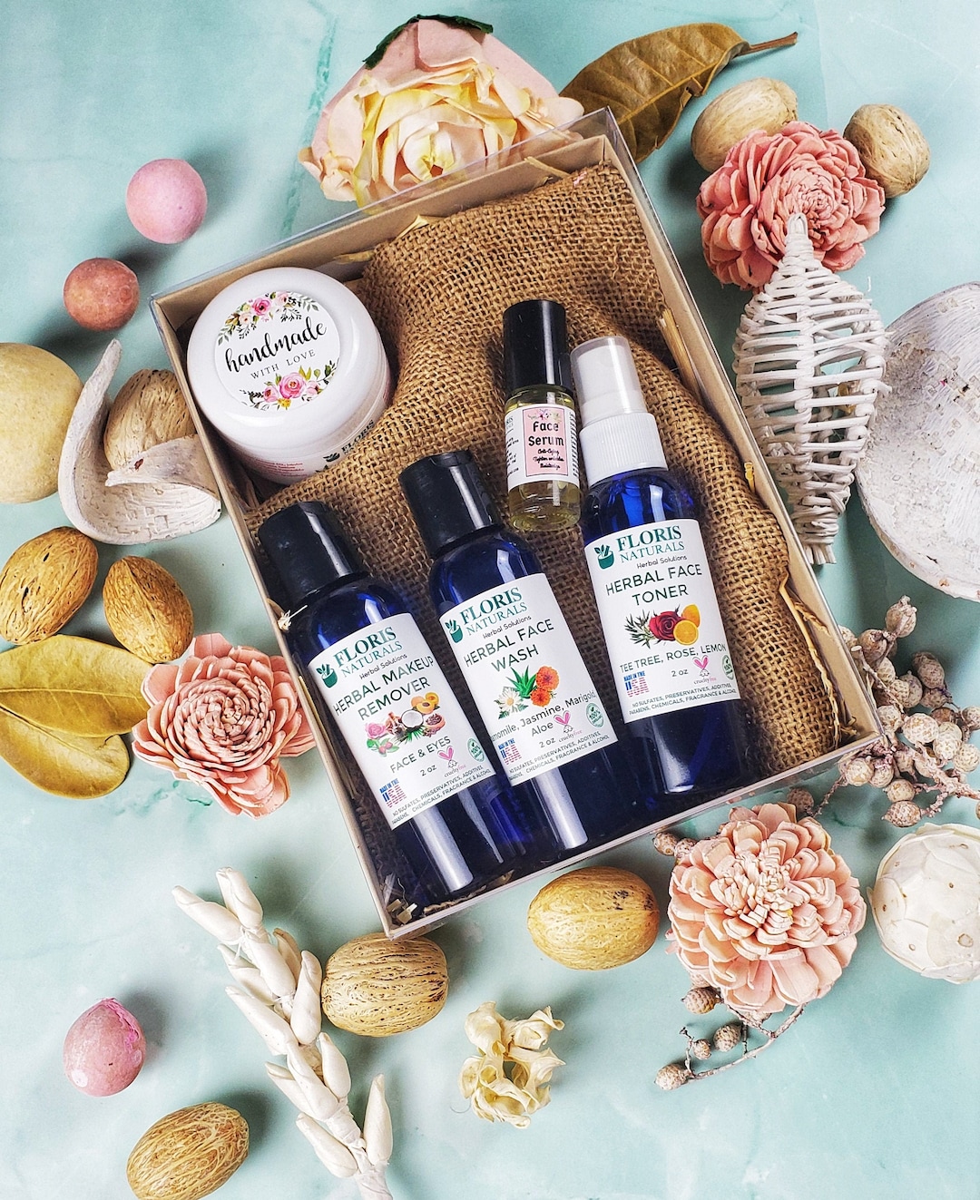 Face Gift Box - Skin Care Gift Box, Gift for Her, Beauty Gift Box, All ...