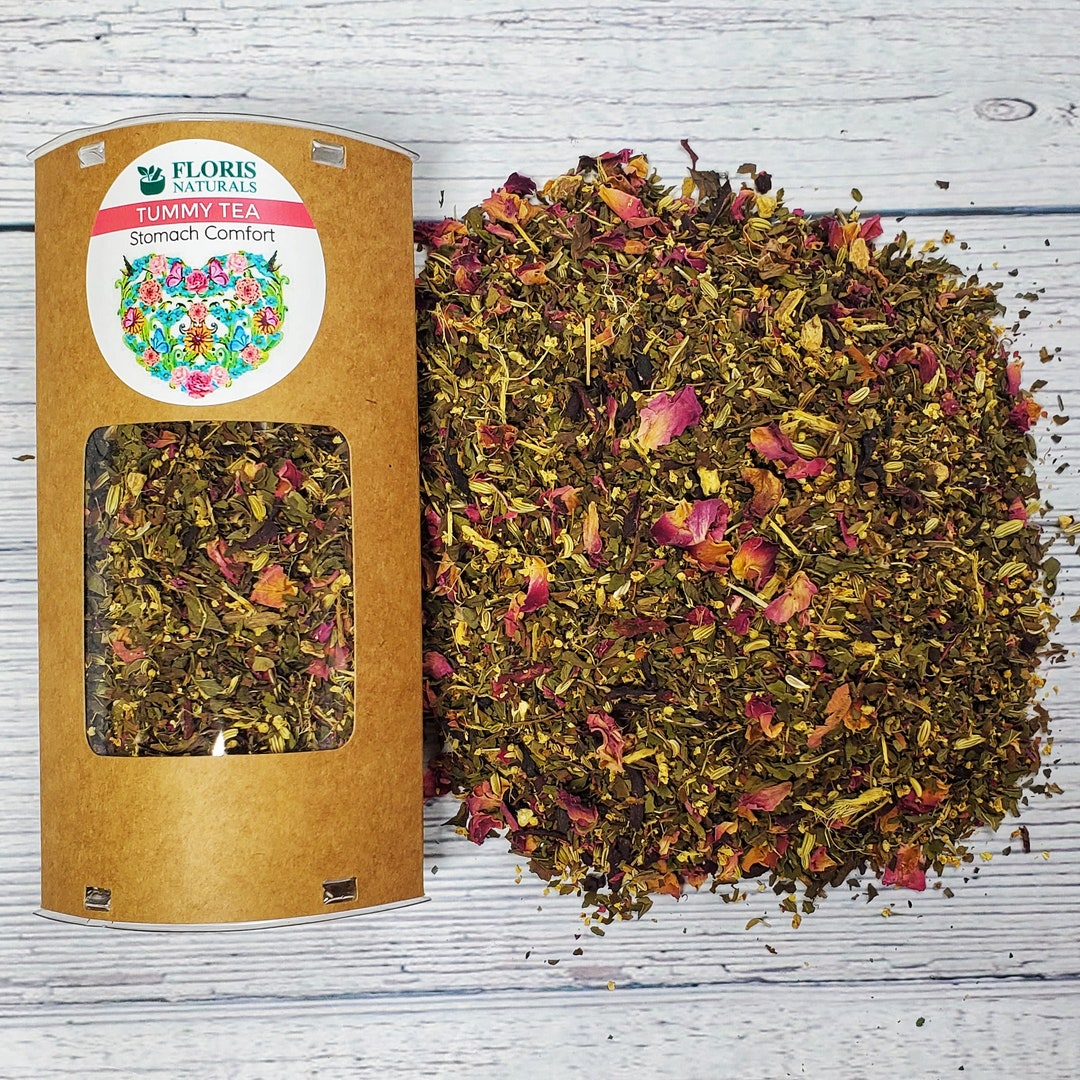 Tummy Tea- Organic Loose Leaf Tea, Cramping, Bloating, Full Tummy - Etsy