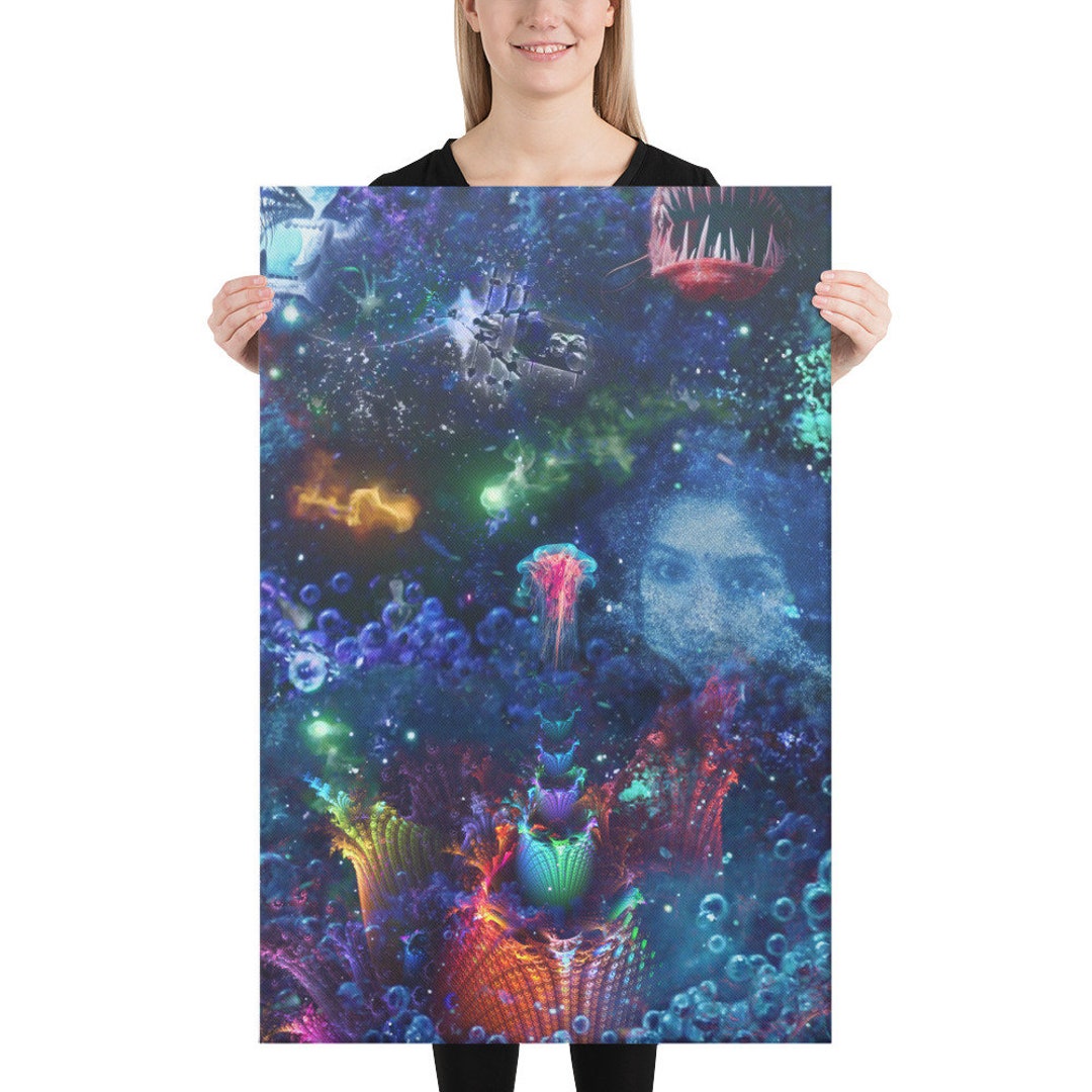 Life of Pi "infinite Life" Art Inspired Visionary Art by Alex Shatra - Etsy