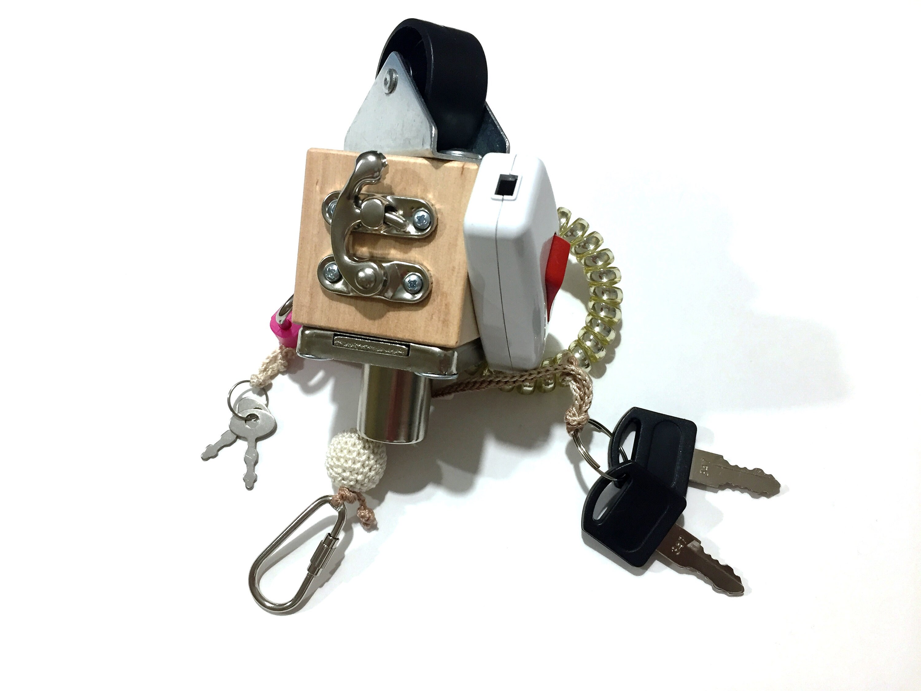 Wooden Busy Cube Toy for Toddlers Car Toy Travel Games | Etsy