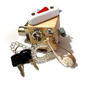 Toy for Travel Busy Cube: Sensory Cube for Toddlers, Toys for Children ...