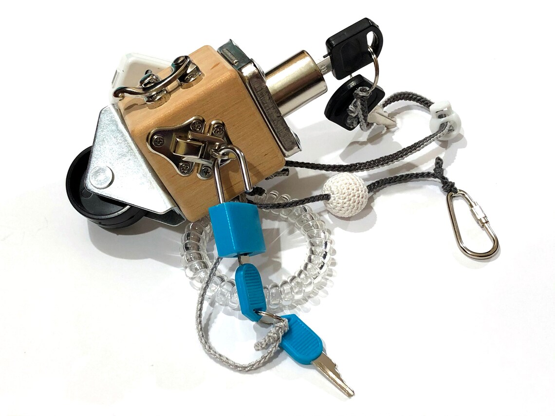 Toy for Travel Busy Cube Sensory Cube Montessori Toddler - Etsy