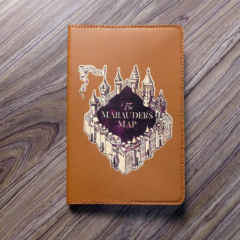 Harry Potter Notebook Harry Potter Inspired Notebook Leather - Etsy