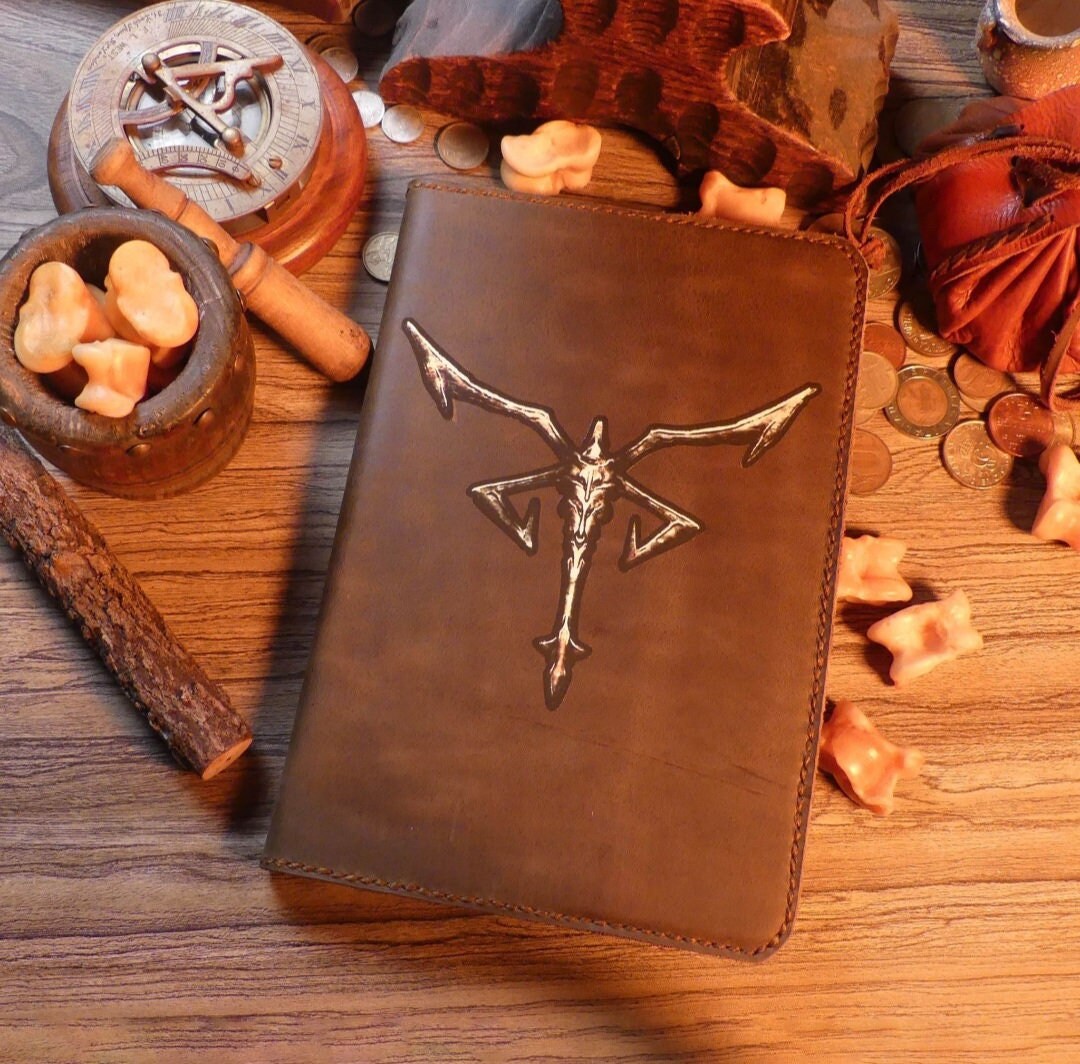 Resident Evil Notebook, Resident Evil 4 Inspired Notebook, Leather ...