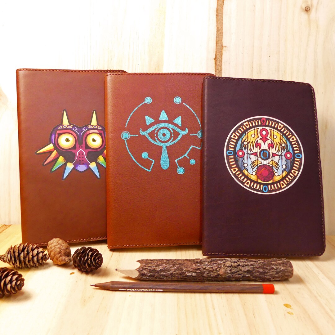 Zelda Notebook, Zelda Inspired Notebook, Leather Notebook, Unique ...