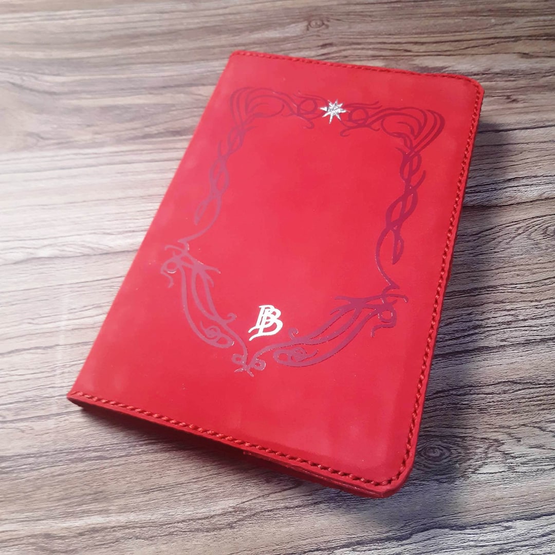 Red Book of Westmarch, LOTR Notebook, LOTR Inspired Notebook, Leather ...