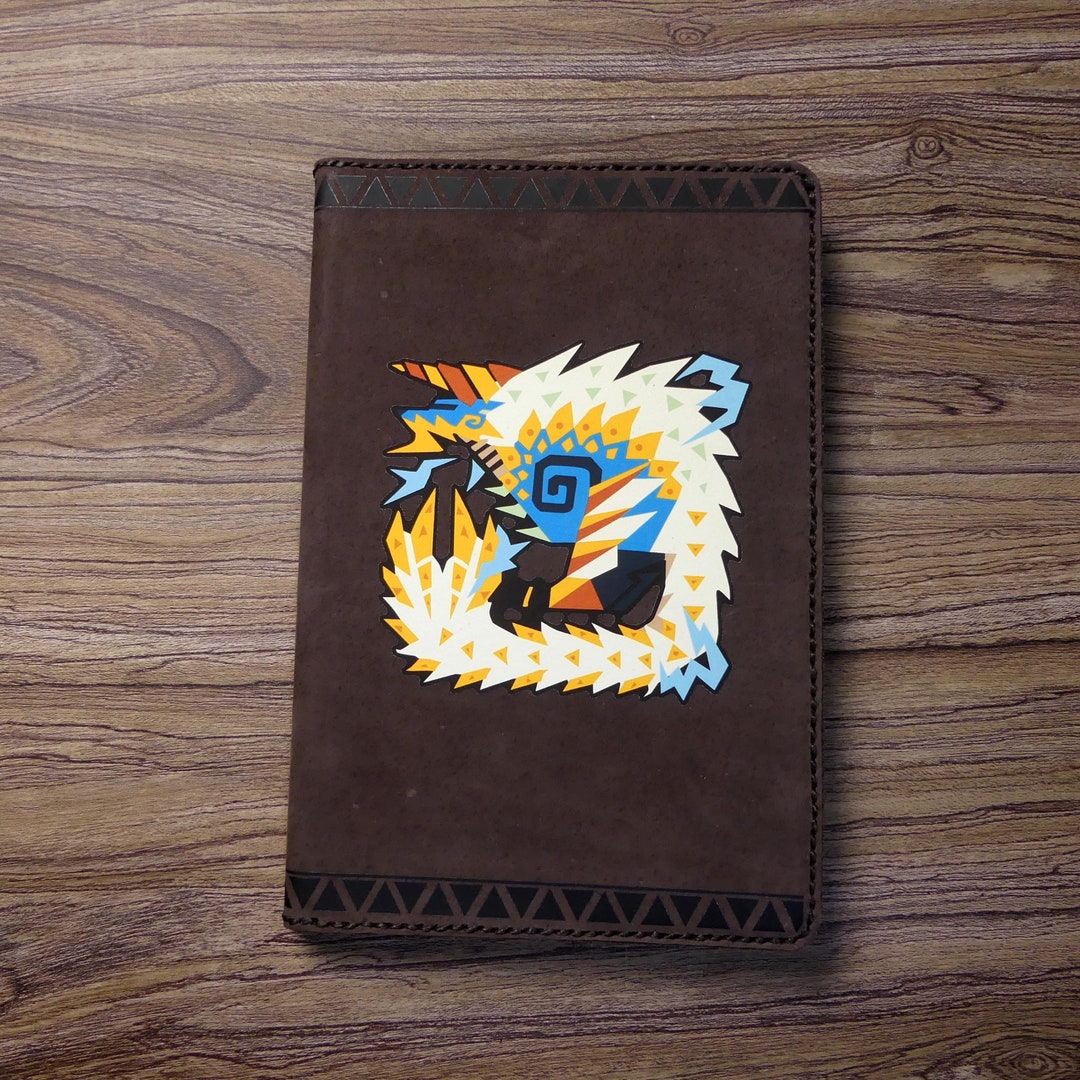 Monster Hunter Notebook, Monster Hunter Inspired Notebook, Leather ...