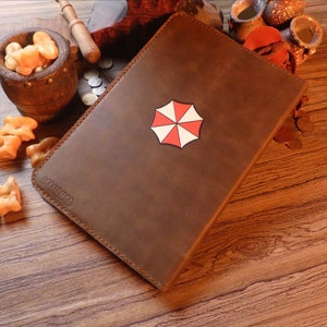 Resident Evil Notebook, Resident Evil 4 Inspired Notebook, Leather ...