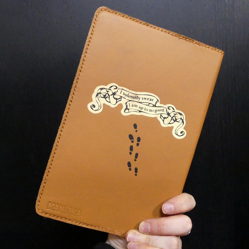 Harry Potter Notebook Harry Potter Inspired Notebook Leather - Etsy