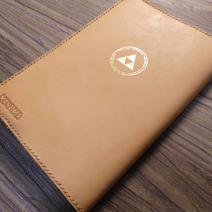 Zelda Notebook, Zelda Inspired Notebook, Leather Notebook, Unique ...