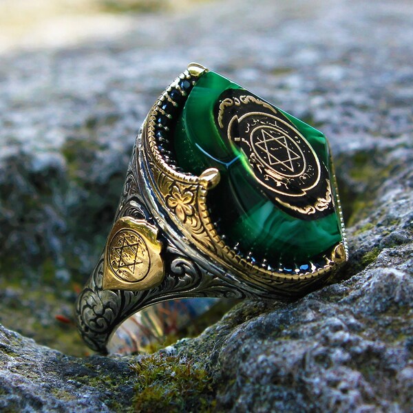 Ottoman Men Ring - Etsy
