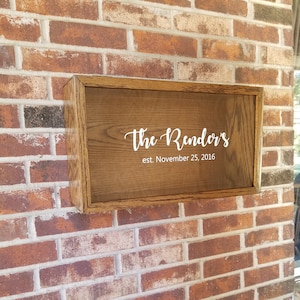 Custom Shadow Box, Popular Sizes, Memory Box, Display, Fully ...