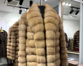 Marten Fur Coat - Etsy